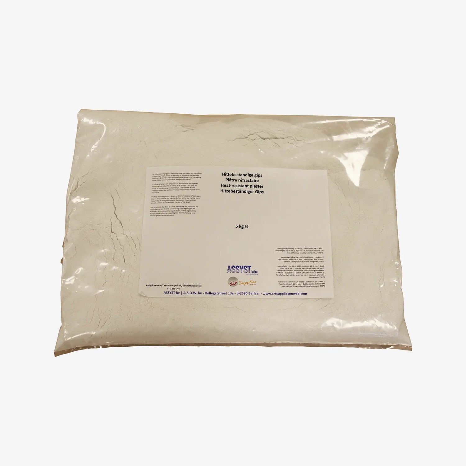 Heat-resistant plaster – assyst-art